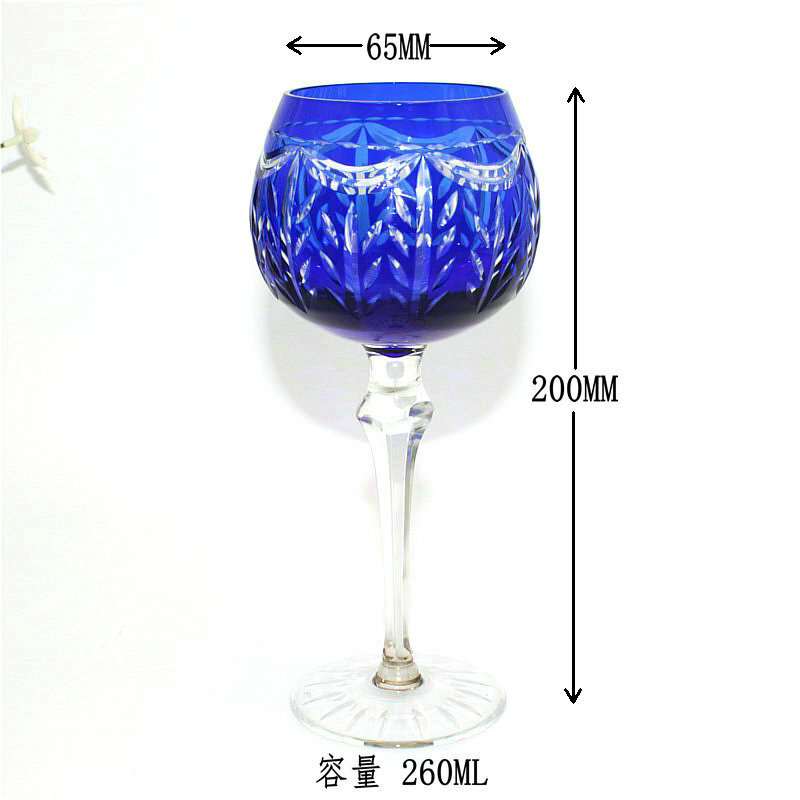 Бокал для вина в европейском стиле Резной бокал для красного вина Бокал для шампанского Ручная резьба Бытовой Банкетный
