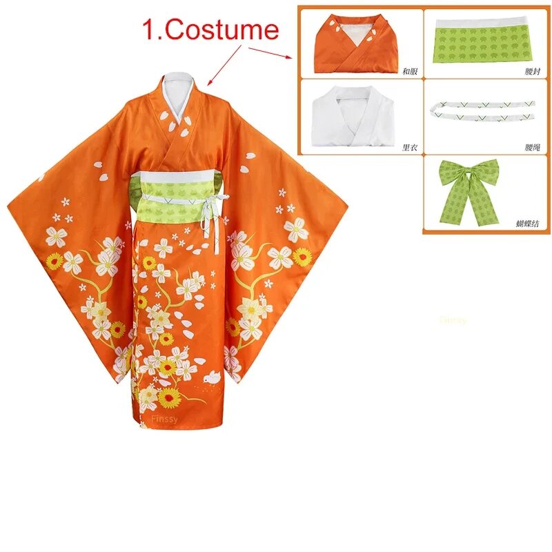 Женский костюм для косплея Danganronpa: Сайонджи Хиёко XXL, Set 3