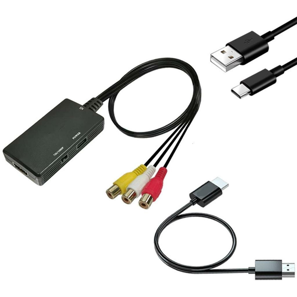 Адаптер AV в цифровой сигнал с USB-питанием