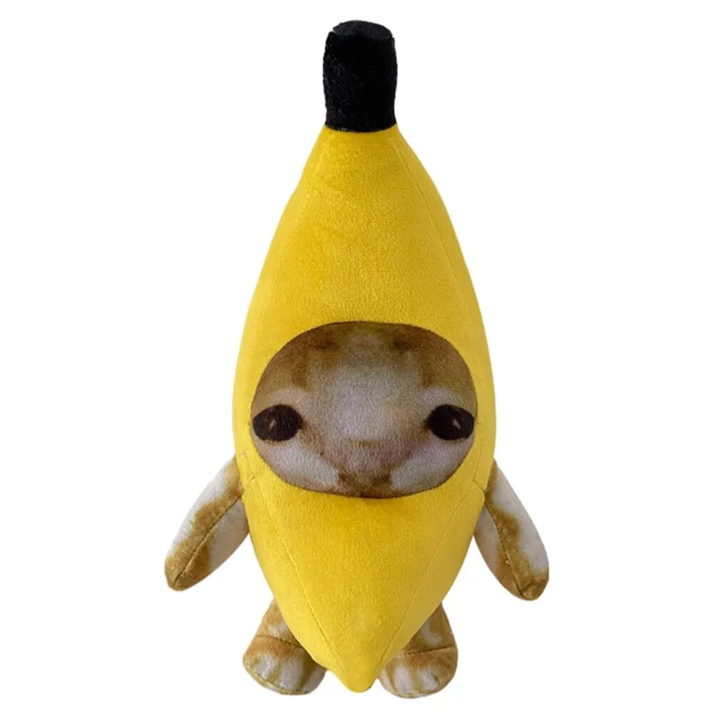 Мемы плюшевая игрушка, Банановый кот / Banana cat