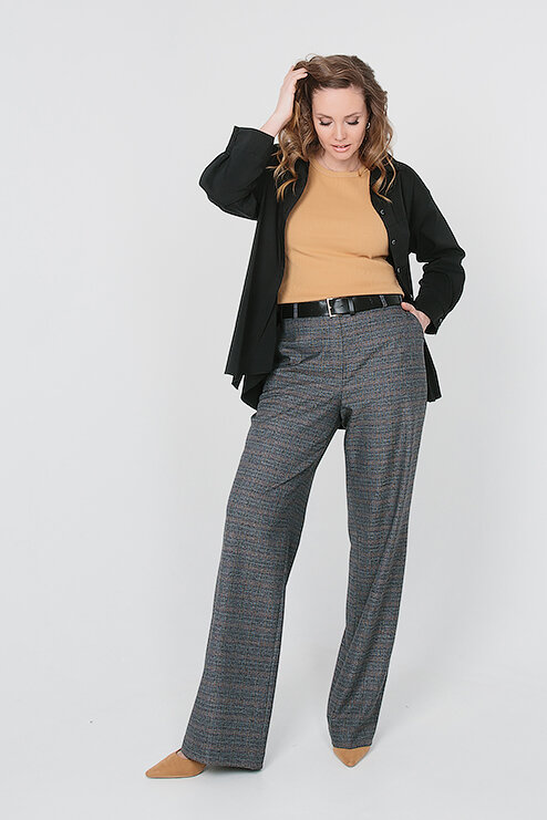 Брюки палаццо