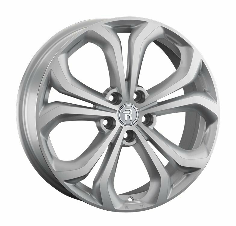 Колесный диск Replay HND255 19x7.5" PCD5x114,3 ET49,5 D67,1 серебристый с полированными лучами