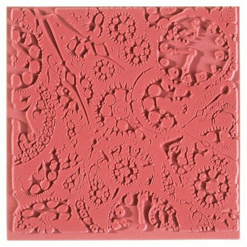 Efco 9500516 Текстурный коврик для полимерной глины, 9 x 9 см