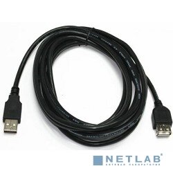 Bion Кабель удлинительный USB 2.0 A-A (m-f), 1.8м, черный [BXP-CCP-USB2-AMAF-018]