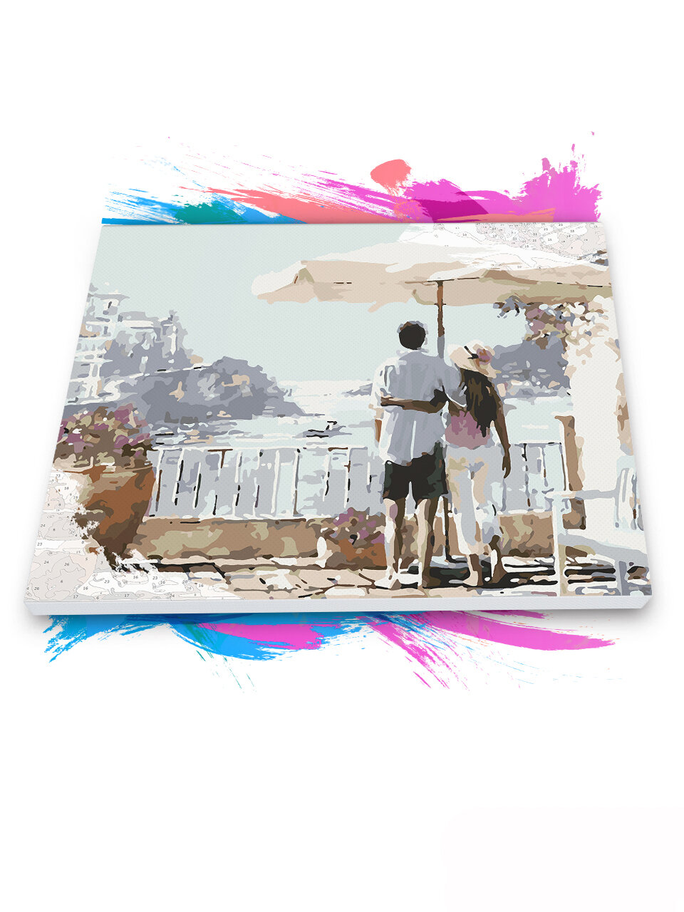 Картина по номерам на холсте Каникулы В Италии, 30 х 40 см