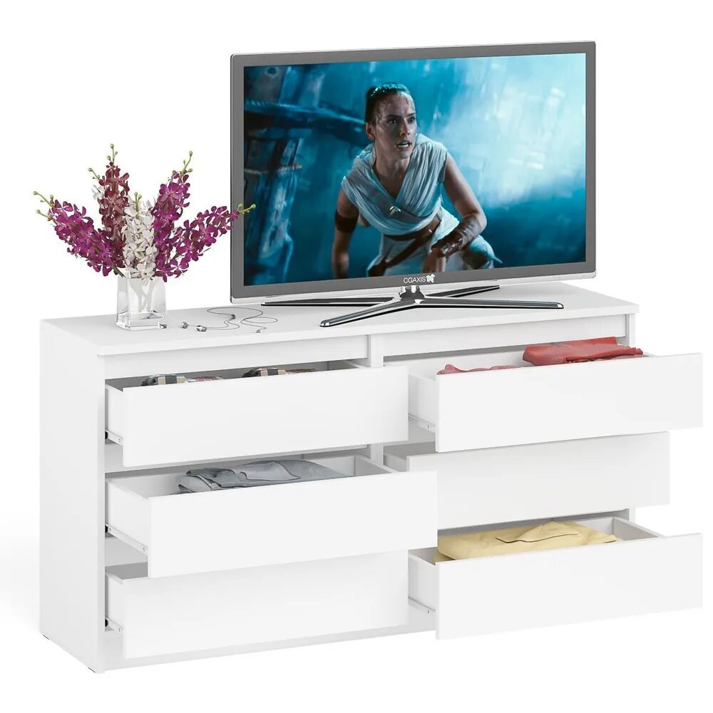 Комод белый матовый 120*78*39 по мотивам Икеа Ikea