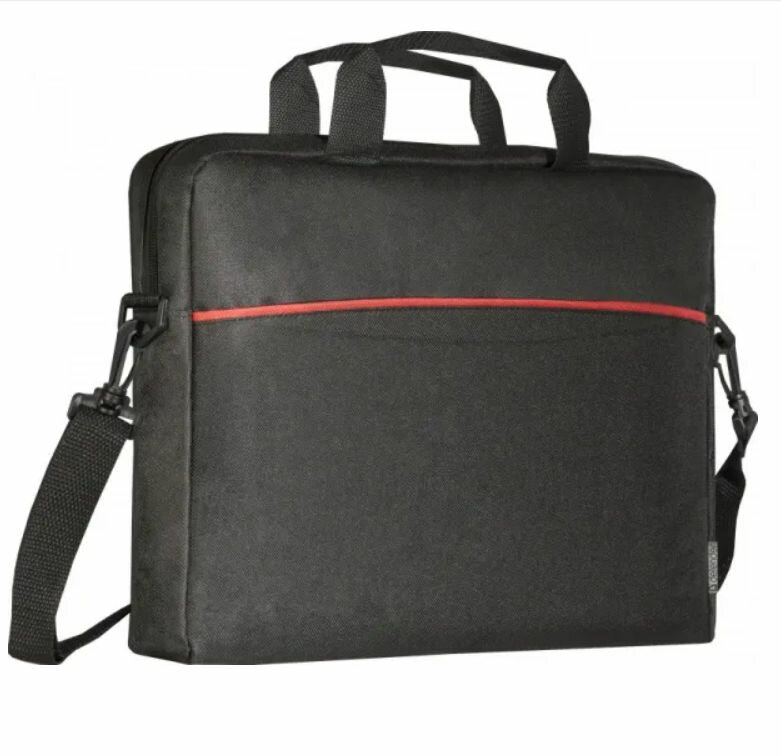 Сумка для ноутбука DEFENDER Lite 15.6" (26083) чёрная, официальная гарантия