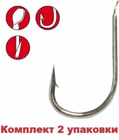 Крючок рыболовный Gamakatsu LS-1060N N/L №18 ( 2 упк. по 25шт.)