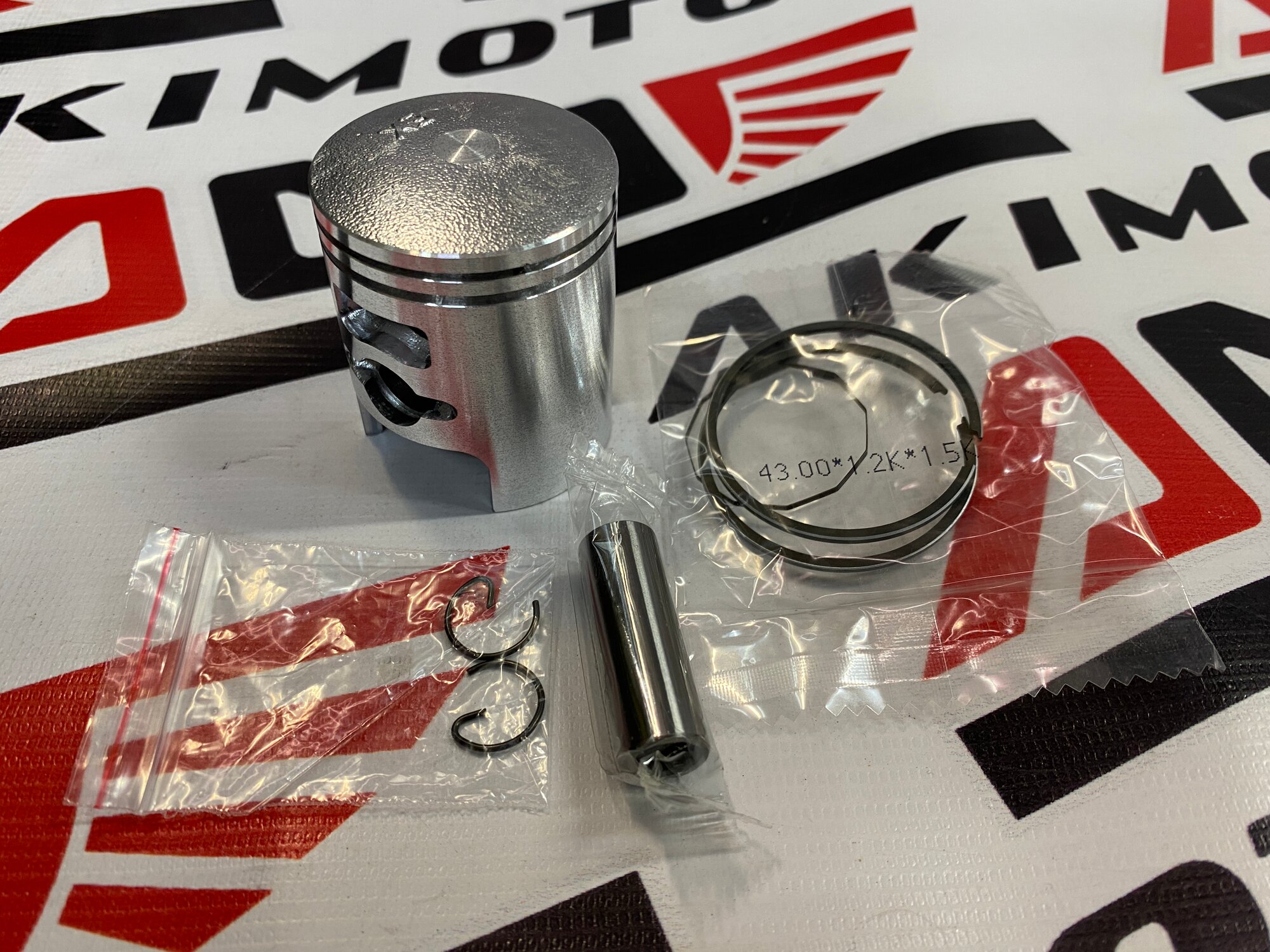 Поршень Honda Dio AF18 / 27 65см3, d-43 мм, p-12 мм OEM