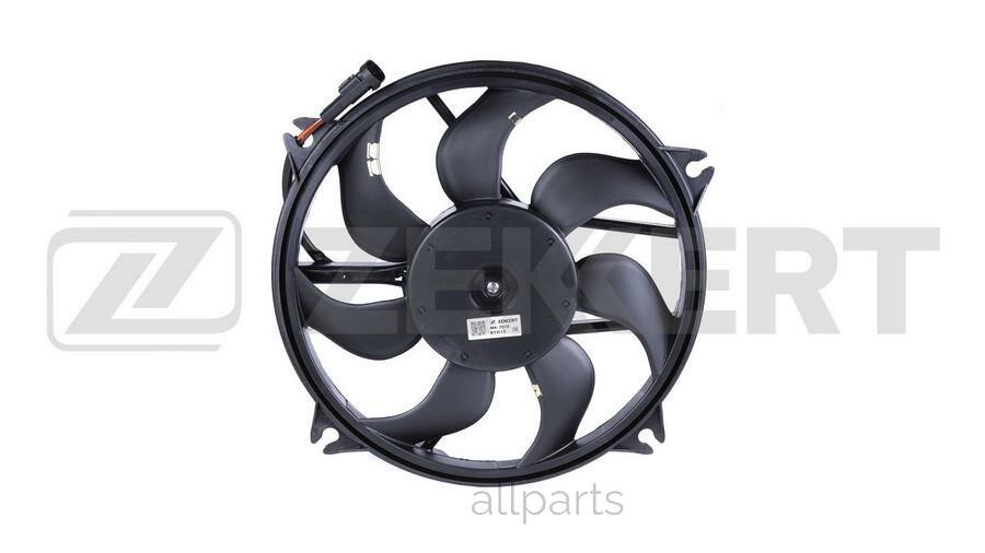 ZEKKERT MK-7010 Вентилятор радиатора с кожухом Citroen C4 I II 04- C4 Picasso 06- C4 Grand Picasso 06- Peugeot 3