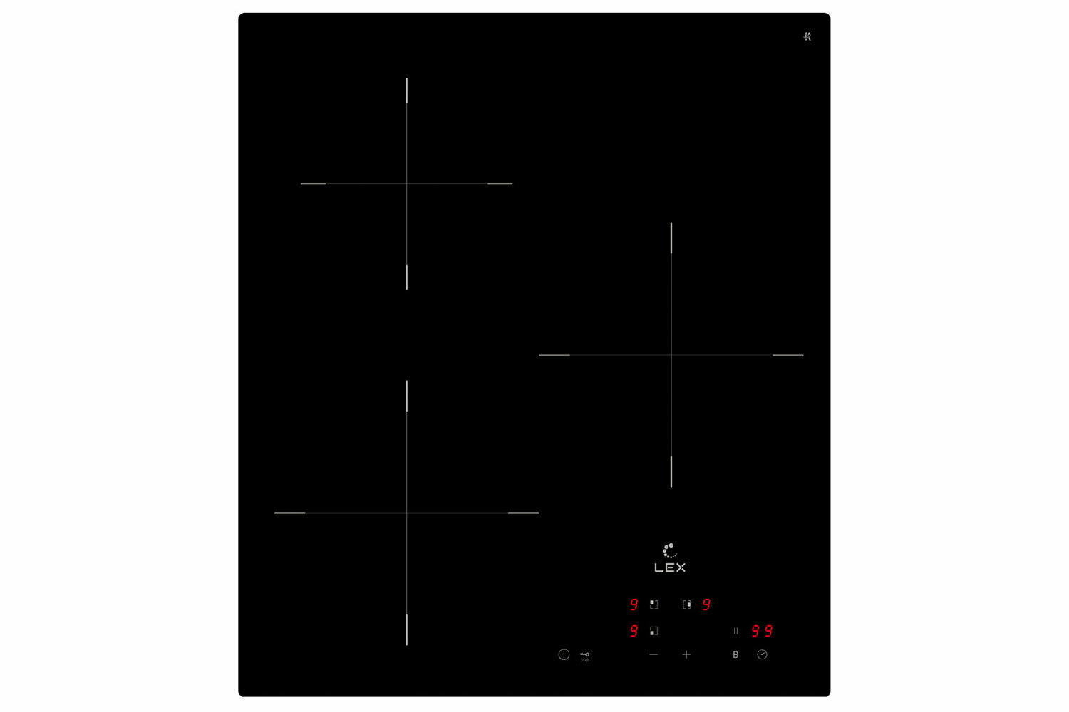 Индукционная варочная панель LEX EVI 430A BL