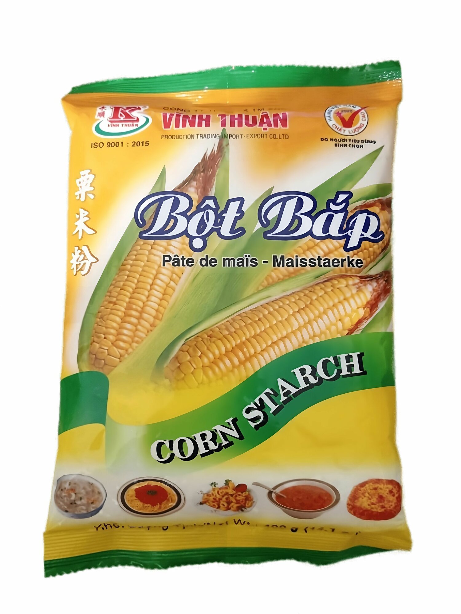 Кукурузный крахмал Bot Bap, Vinh Thuan, 400 г