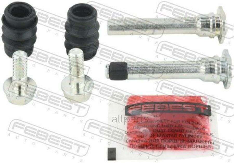 FEBEST 0574-CX9R-KIT Втулка направляющая суппорта тормозного заднего комплект HYUNDAI ACCENT 06 2006- FEBEST 0574-CX9R-KIT