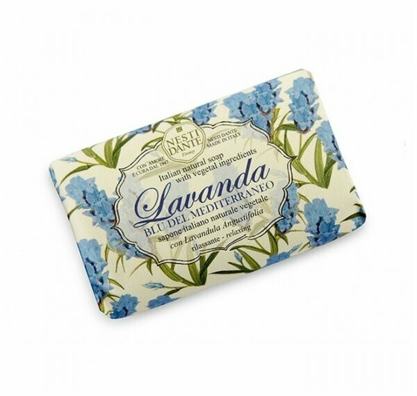 Мыло Nesti Dante LAVANDA Голубое средиземноморье / Blu del mediterraneo 150 г
