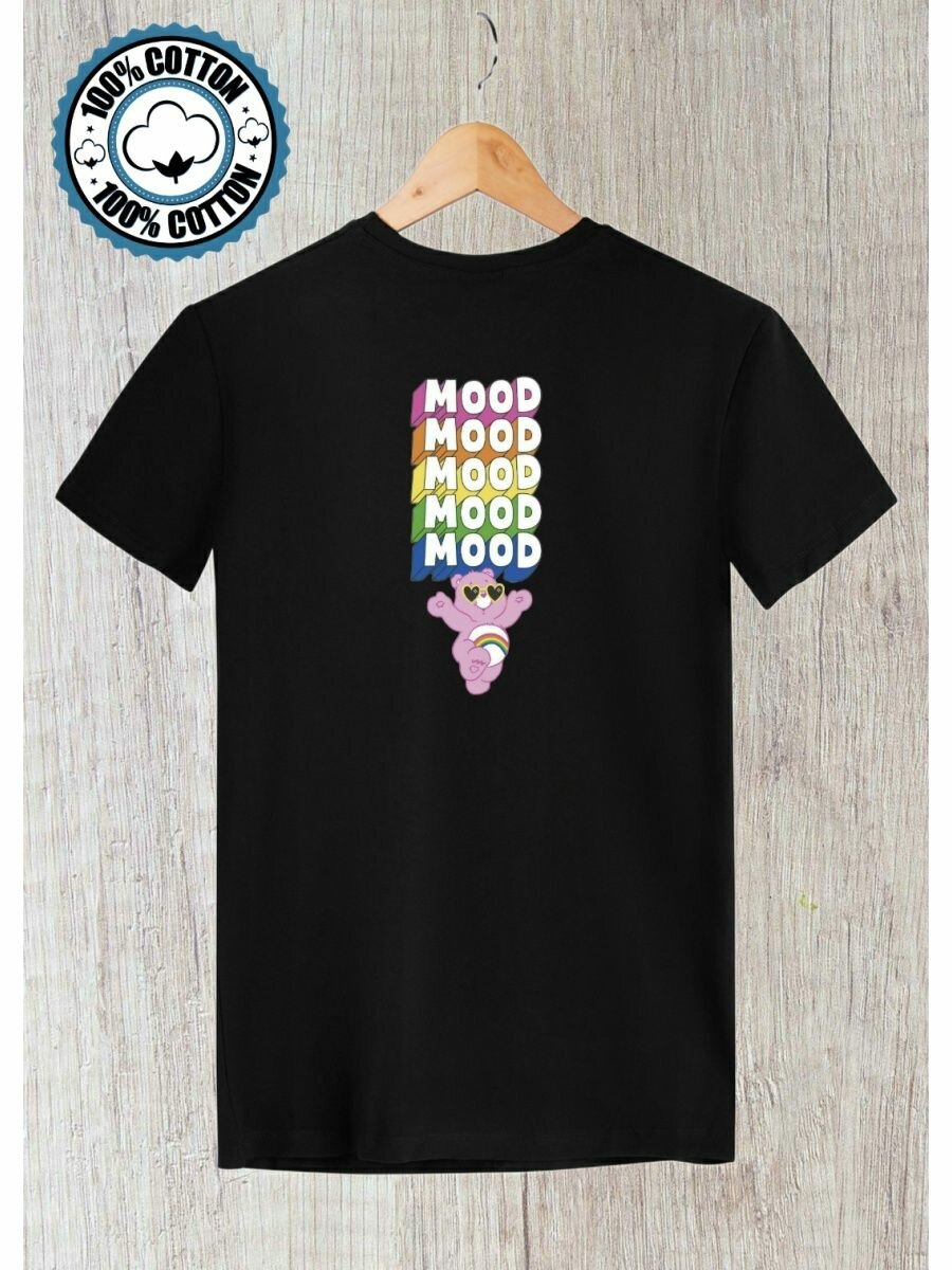 Футболка надпись текст text mood настроение