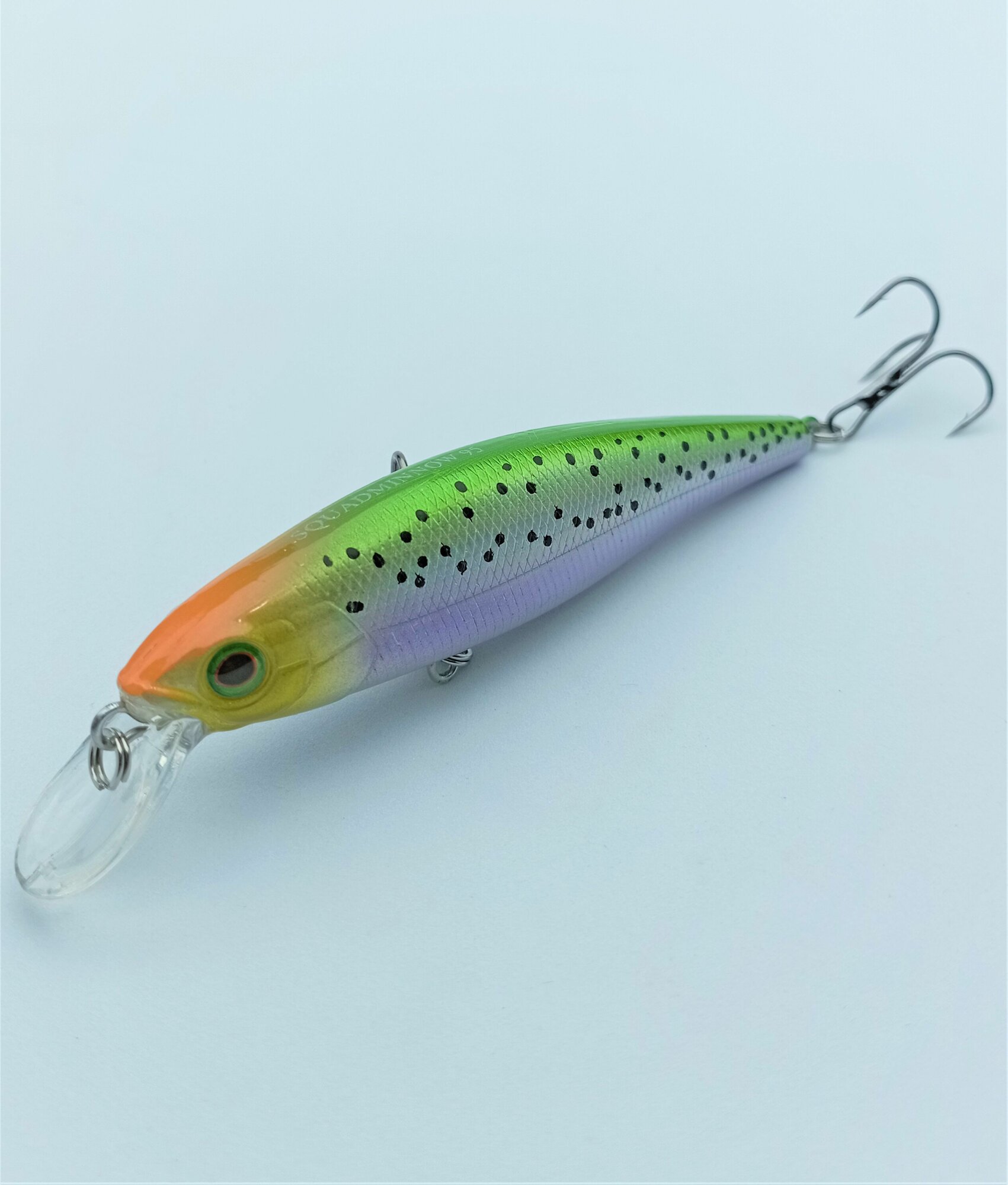 Воблер для рыбалки Sqad minnow 95-SP на щуку, судака, окуня