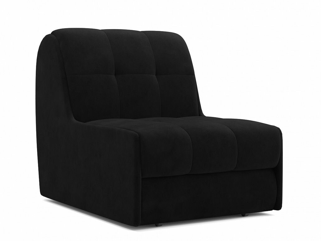 Meblevka Кресло-кровать аккордеон Барон 2 велюр черный