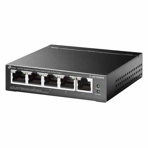 Коммутатор TP-LINK TL-SG105MPE, неуправляемый