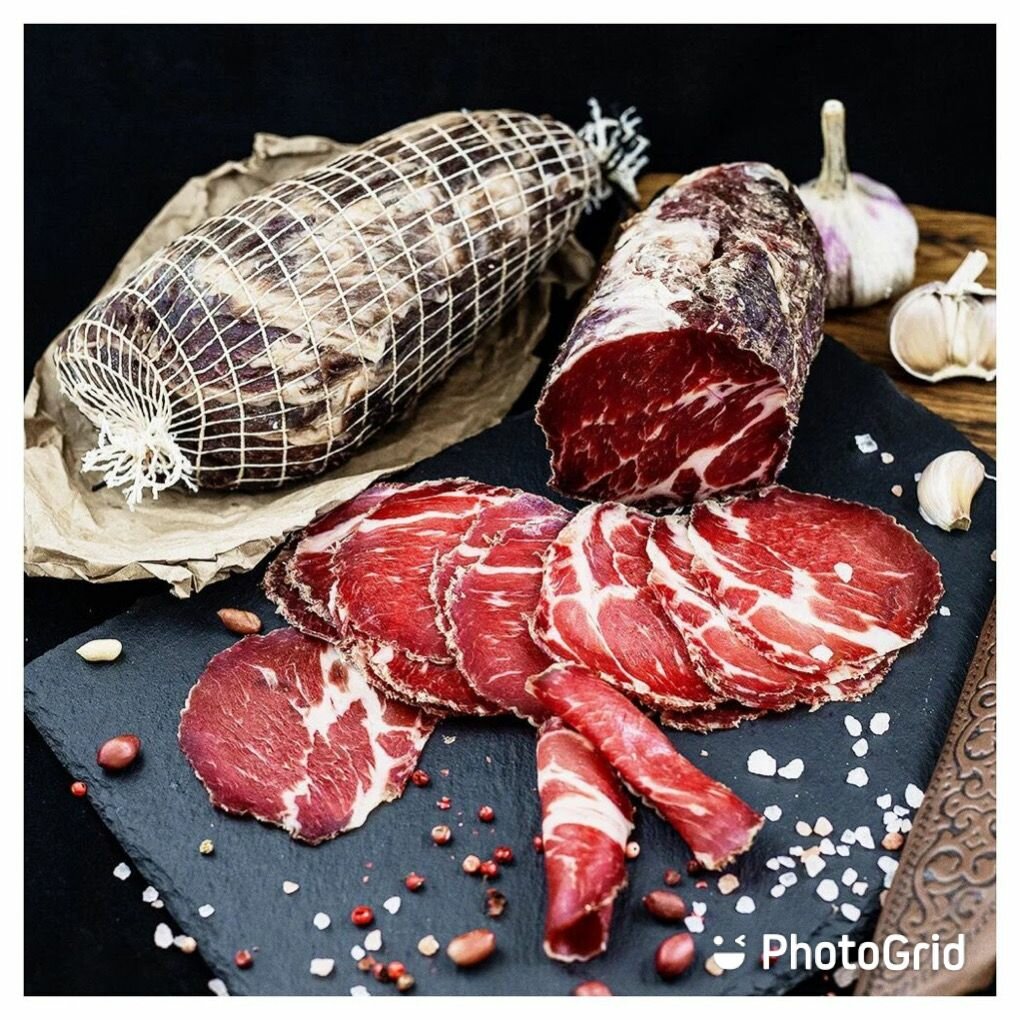 Коппа вяленая свиная шея кусок (950-1150г) <хамон>