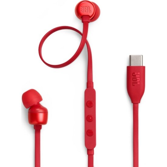 Наушники Jbl Tune 310C (T310CRED), красный