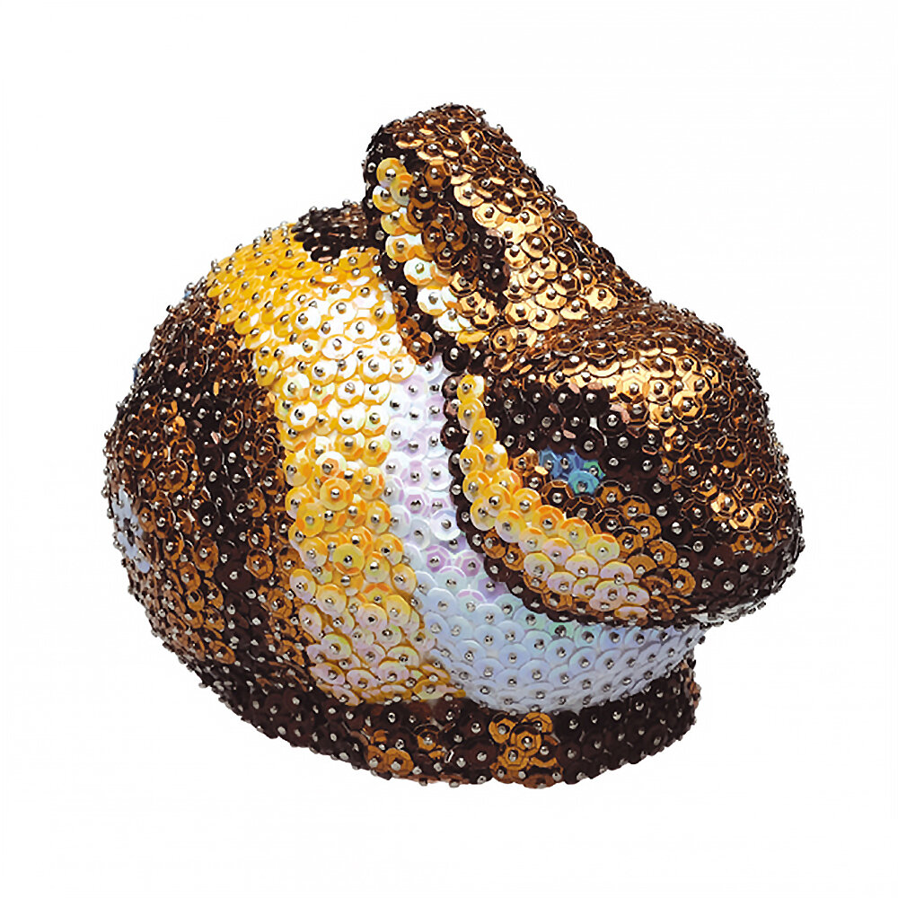 Волшебная мастерская мозаика из пайеток 3D №1 Заяц 3D-05-PP49 набор для создания объемной фигурки