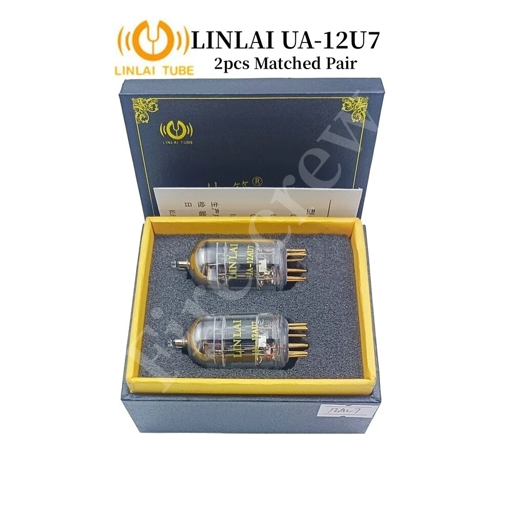 Fire Crew LINLAI мкА 12AX7B 12AU7 12AX7 ECC83 ECC82 вакуумные лампы для HIFI 2pcs Matched 12AU7