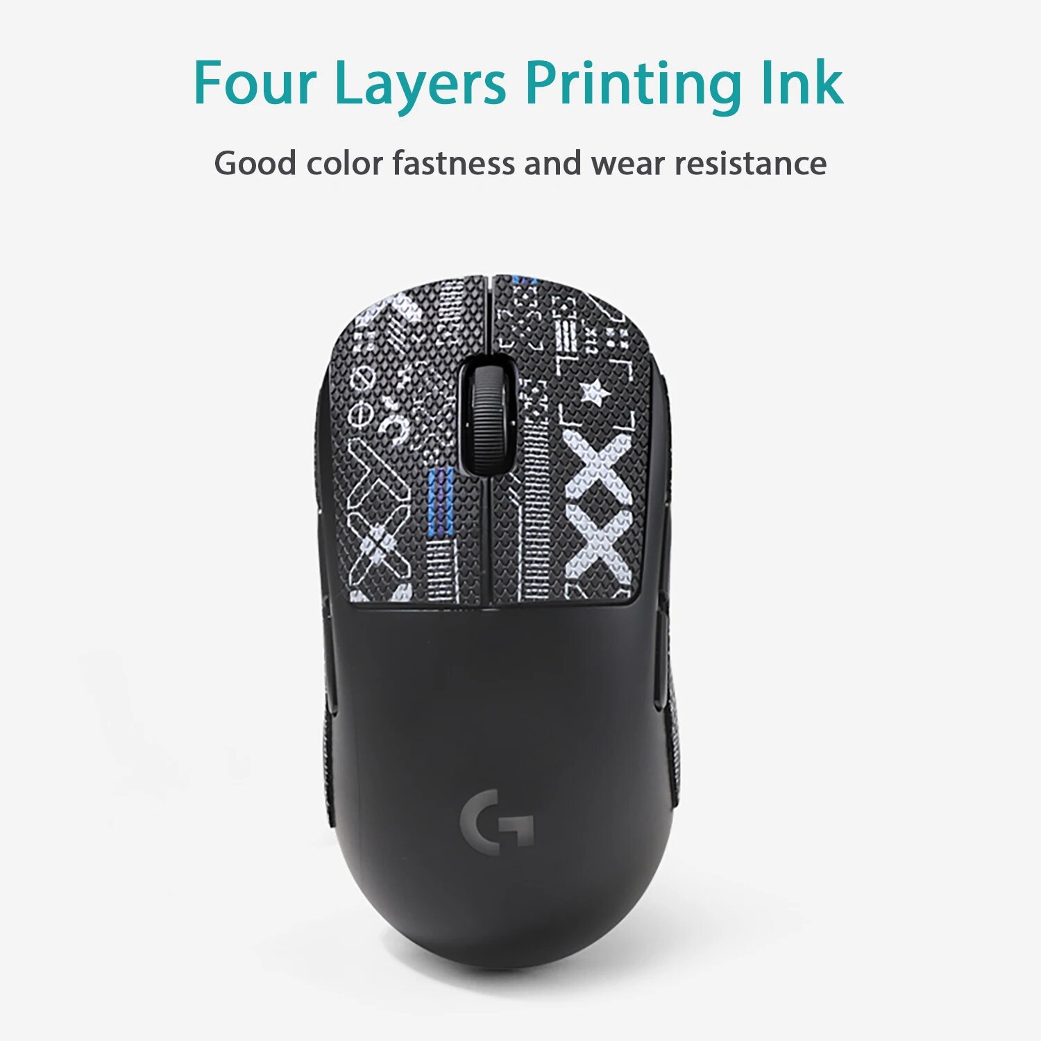 Стикер для Logitech G PRO X SUPERLIGHT, Yellow GPW2 — фото 1