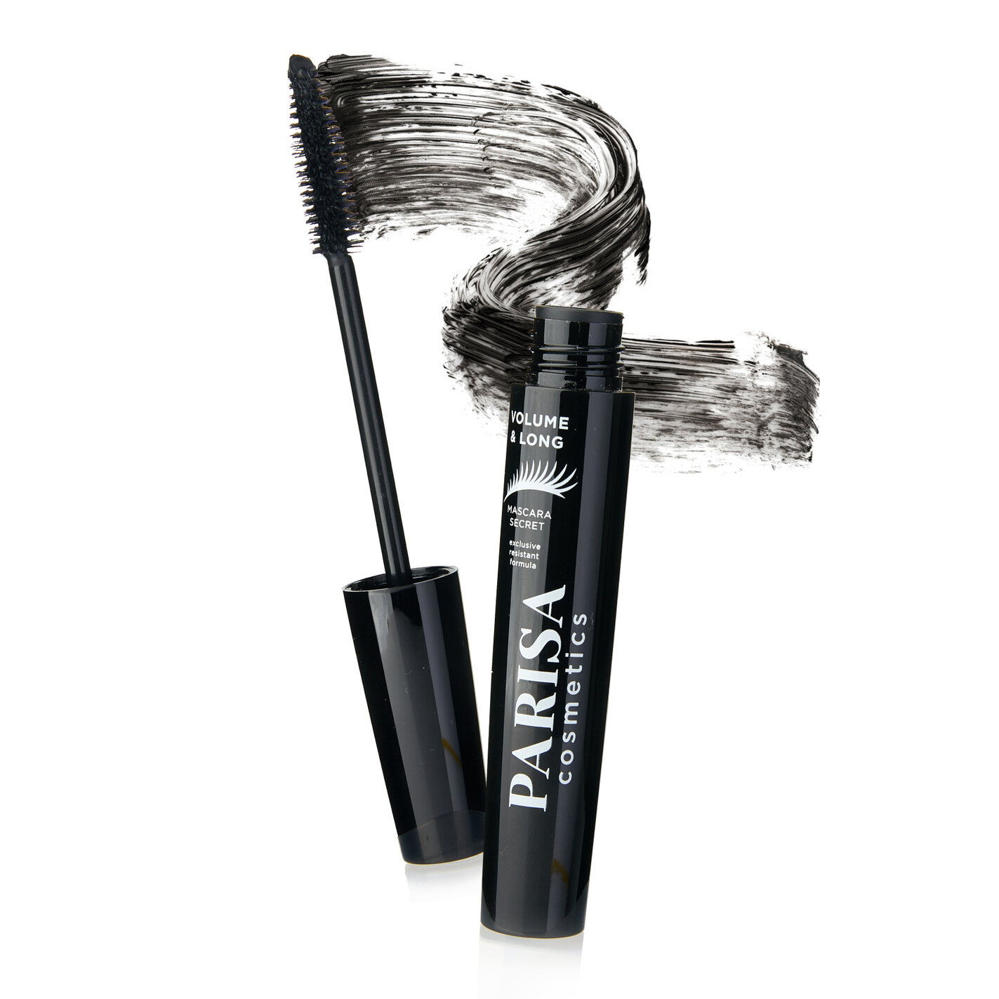 Тушь для ресниц Parisa Cosmetics Dream 2в1 Volume & long, объём и удлинение, цвет: чёрный, 12 мл