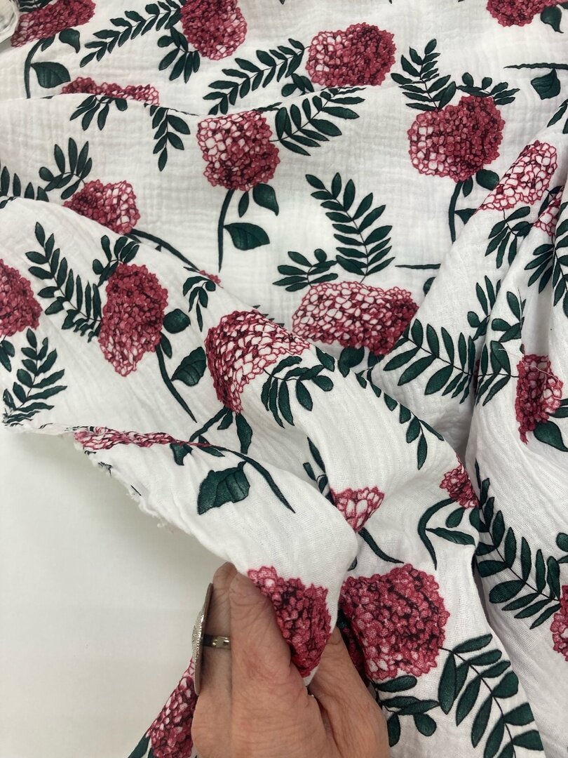 Муслин/гортензия