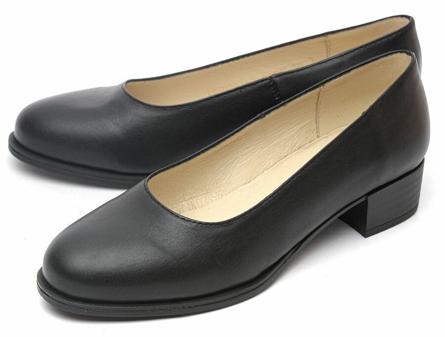 Туфли лодочки натуральная кожа 