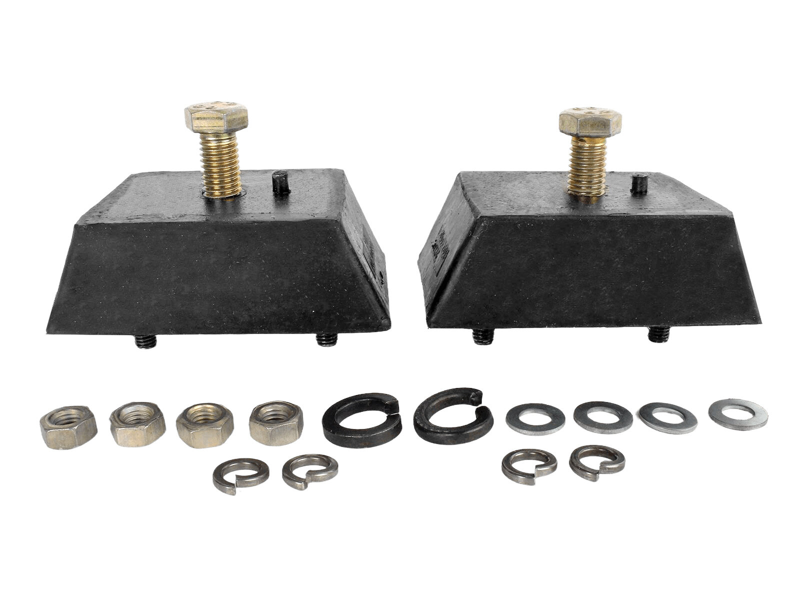 Подушка ГАЗ-3102, 3302 передняя в сборе с крепежом комплект 2 штуки АО ГАЗ 3102-1001804