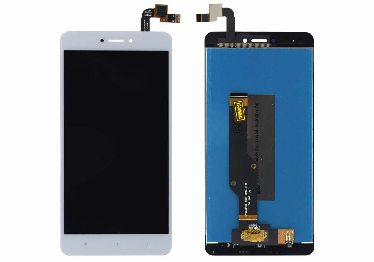 Дисплей для Xiaomi Redmi Note 4X (белый) премиум