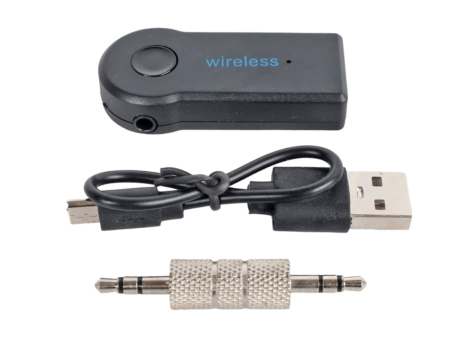 Адаптер беспроводной AUX Bluetooth с проводом USB