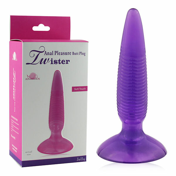 Анальная пробка Anal Pleasure Butt Plug Twister 11 см