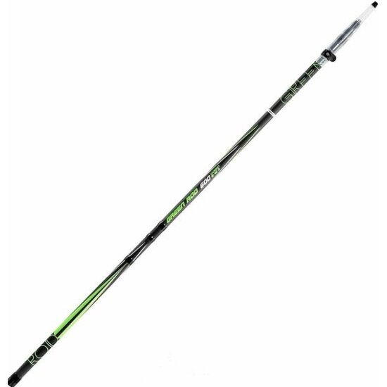 Удилище проводочное Nisus GREEN ROD carbon, 6м, 15-40гр с корьцами (N-GR-600K)