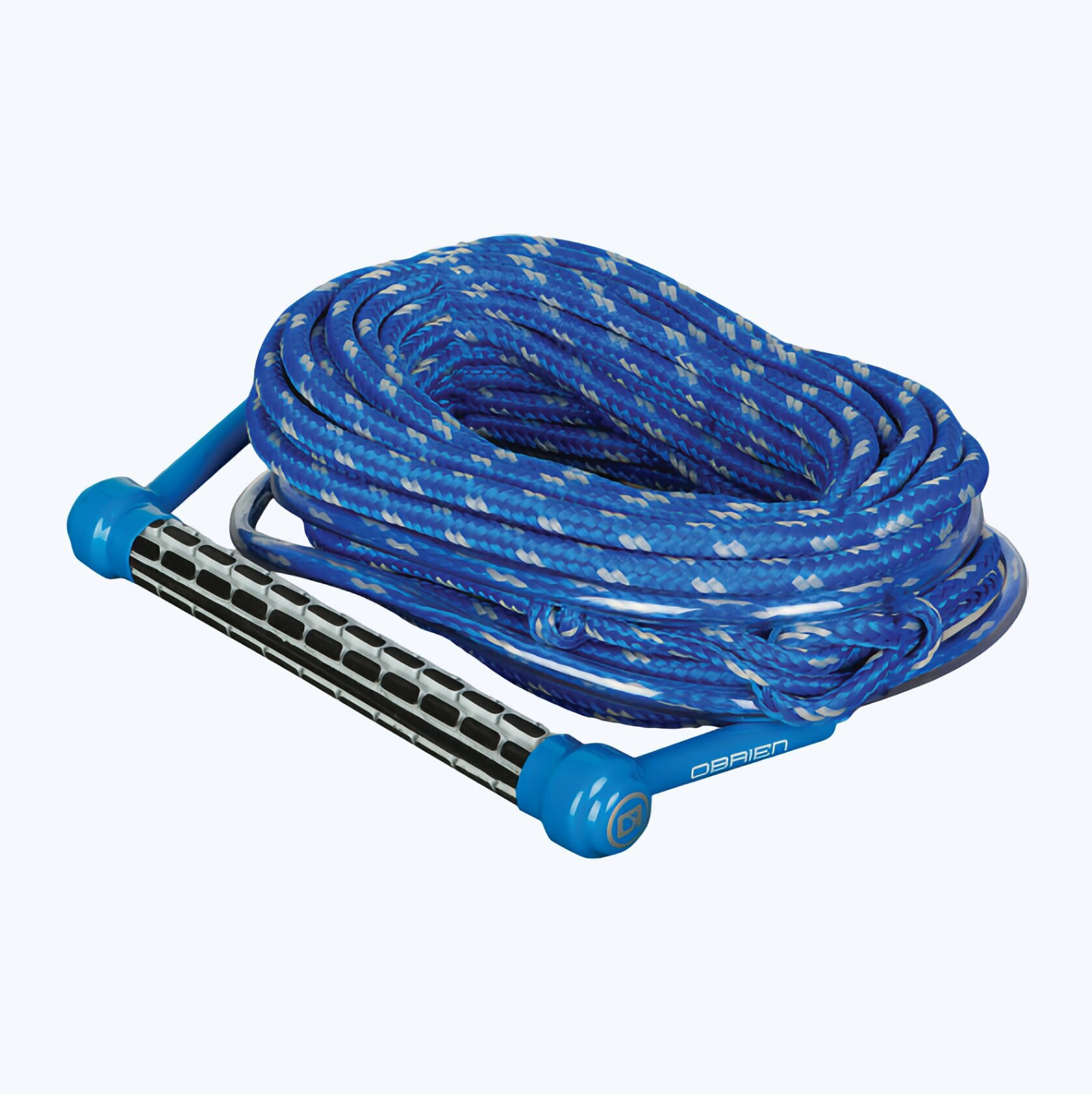 Фал с рукояткой для слалома учебный плавающий O'Brien Rope 1 Section Deep V Combo Floating S24 - Синий