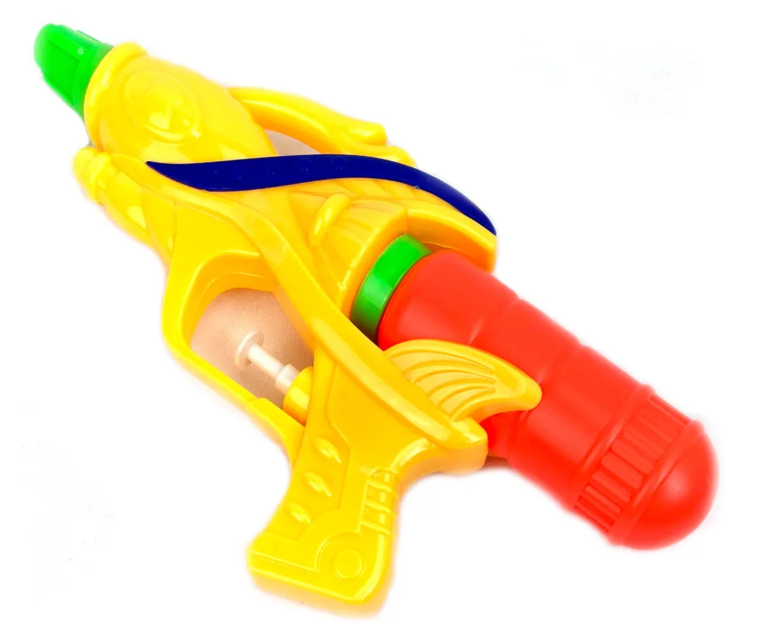 Водный пистолет (23см) (желтый) "Галактическая битва 6" (250-300 мл, дальность стрельбы 5-6 м) (арт. I-8848)