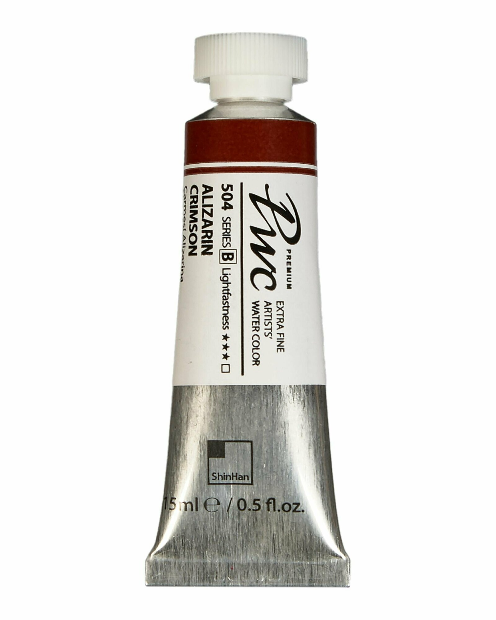 Краска акварельная ShinHan PWC туба 15мл №504 малиновый ализарин