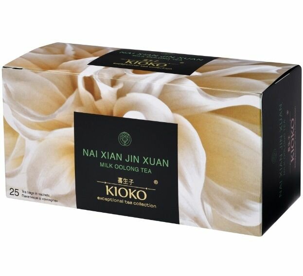 Kioko Чай молочный улун, Nai Xiang Jin Xuan, 25 х 2 гр.