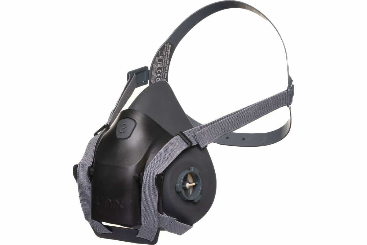 UNIX Изолирующая полумаска 2100, размер 3, код 102-025-0009, защита дыхательных путей