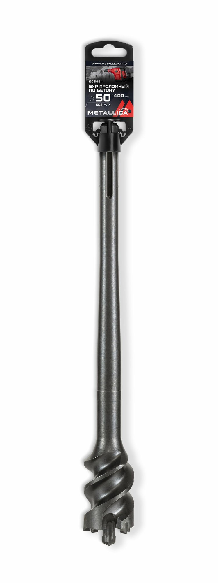 Бур проломный по бетону SDS-max METALLICA Ultra 50 х400/260 мм