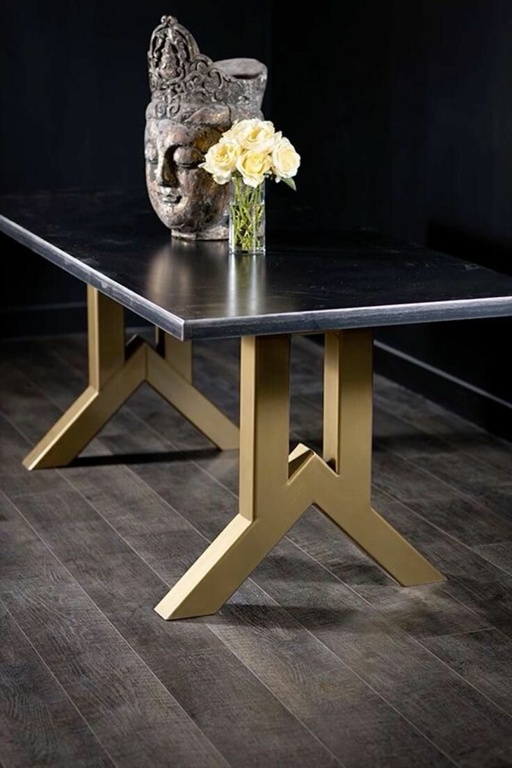 Подстолье ножка для стола 1шт 50см без покраски