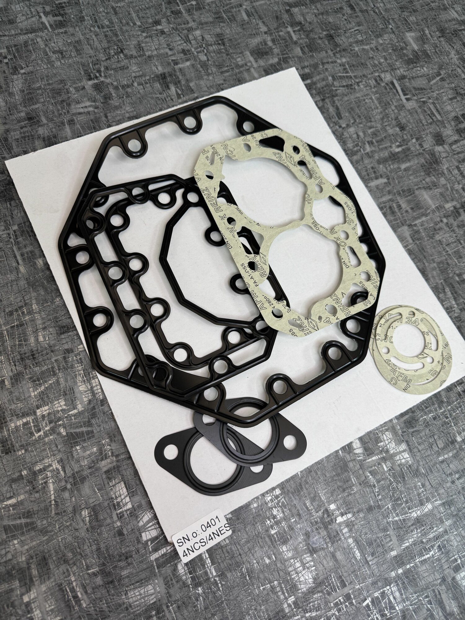 Комплект прокладок для компрессоров Bitzer серии 4NCS, 4NES (372841-01)