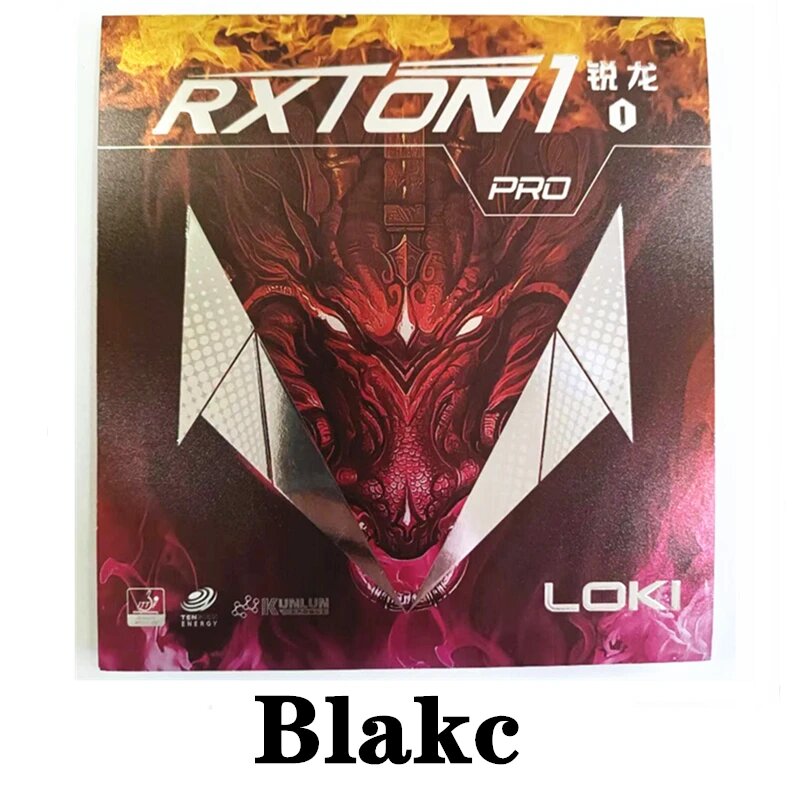 Резина для настольного тенниса LOKI RXTON 1 Pro Black