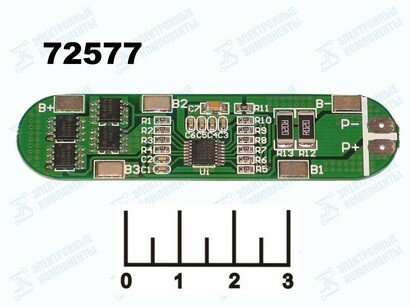 Контроллер заряда для литиевых элементов 14.8V 6A BMS 4S HX-4S-A01 с балансиром