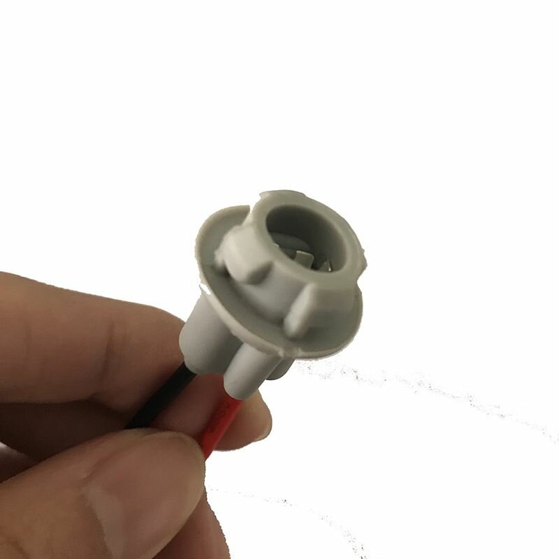 Патрон под лампу T10-4 с проводами / Колодка соединительная автолампы Патрон лампы T10-4