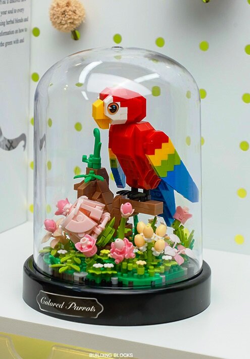 Конструктор 3Д Balody Цветы в Колбе, Флора и Фауна, 551 деталей - BA16390