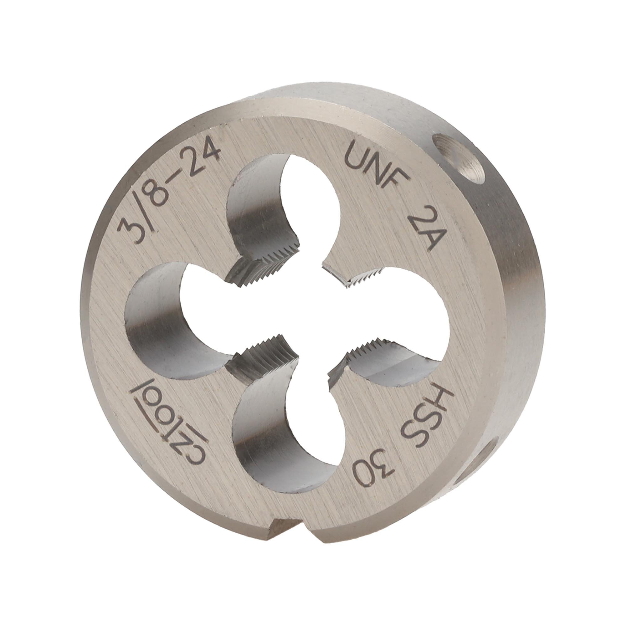 Плашка дюймовая Bucovice Tools UNF 3/8"-24 HSS DIN EN 22568 2A 30x11мм 246380BT