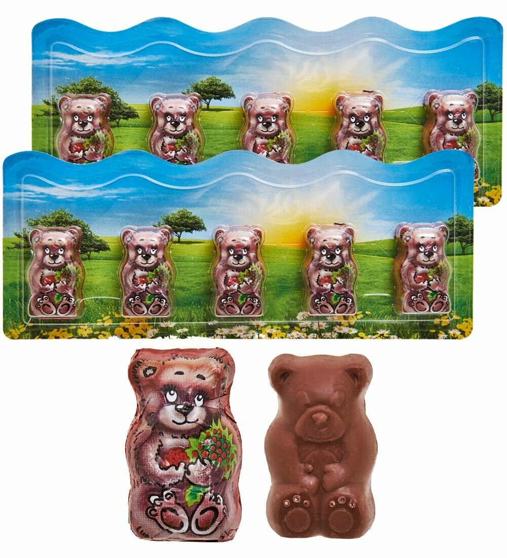 Конфеты (2шт) 'Любитель меда и малины' 2х55 г