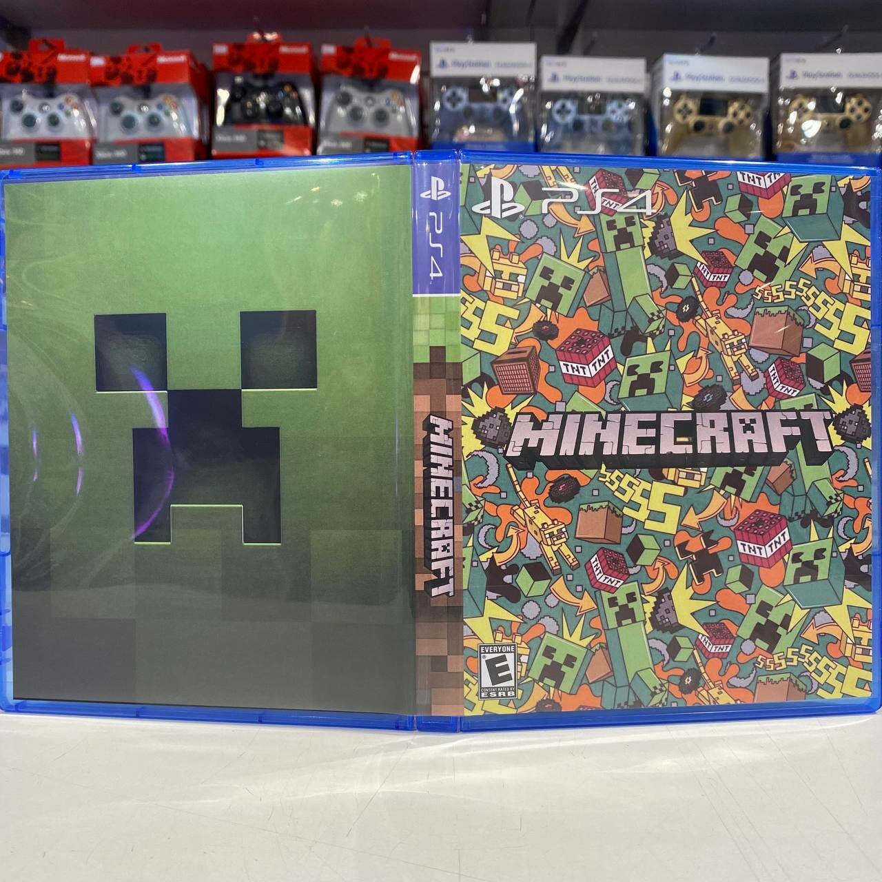 Эксклюзивная обложка PS4 для Minecraft №9